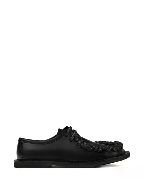 Camper Braided Leather Loafers