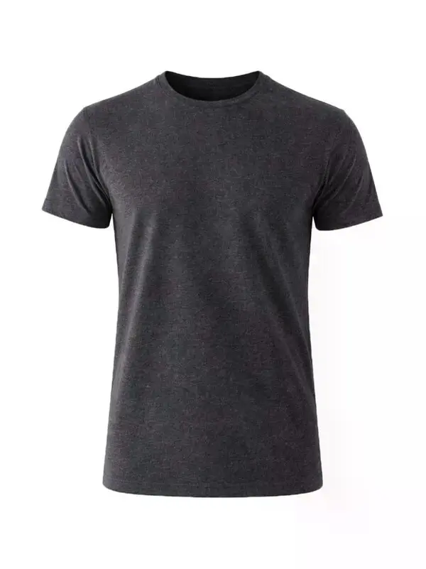 PATRICK ASSARAF Crew-neck T-shirt - Grey