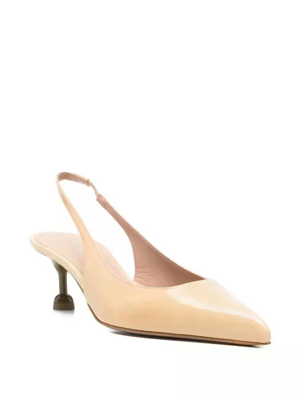 FESTA MILANO Dalilas Leather Slingback Pumps