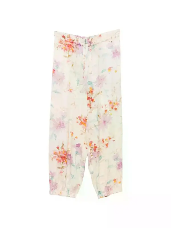 Herno Floral Pattern Trousers