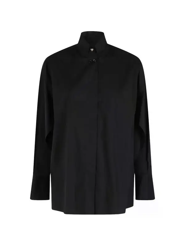SEMICOUTURE Almeda Buttoned Shirt - Black