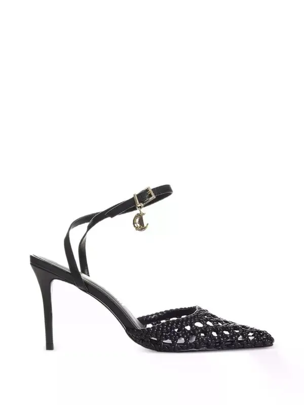 Just Cavalli Ankle-strap Pointed Toe Heeled Pumps