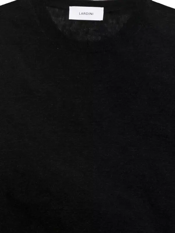 LARDINI Short-sleeve Knitted T-shirt
