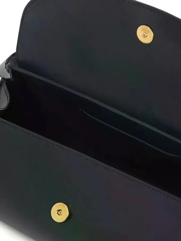JIL SANDER Small Cannolo Shoulder Bag - Black