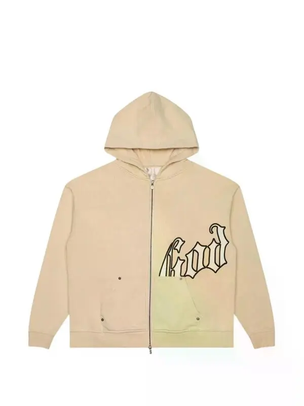 GODSPEED Stripe-trim Jersey Tracksuit - Neutrals