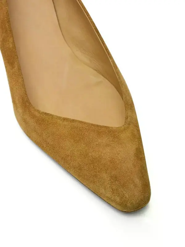 Marsèll Suede Pointed Toe Pumps - Brown
