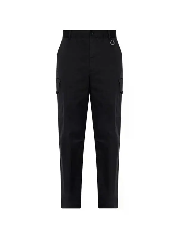 Moncler Cargo Trousers With Logo Patch