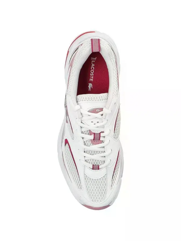 Lacoste Panelled Cutout Sneakers - White