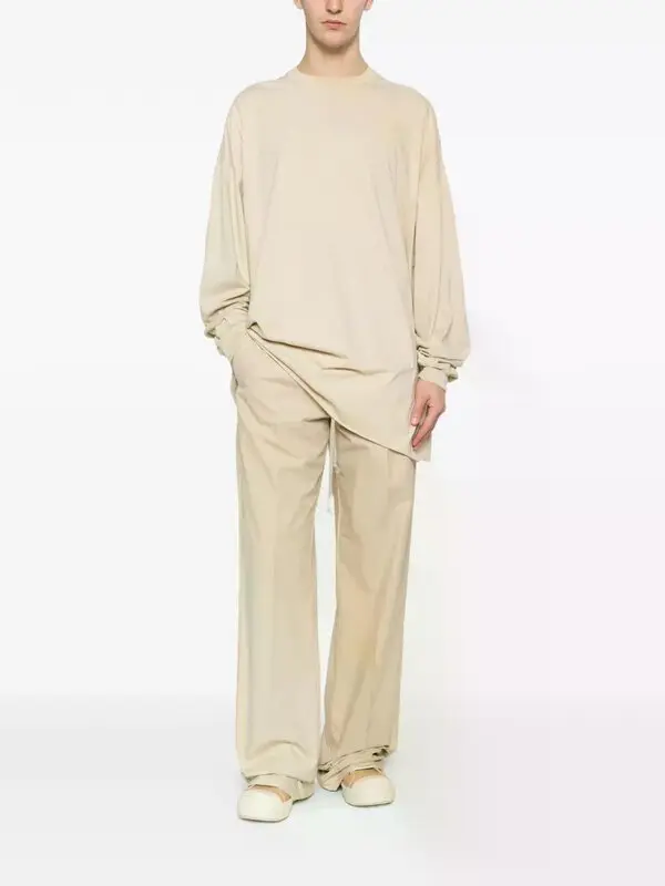Rick Owens Dietrich Drawstring Trousers - Neutrals