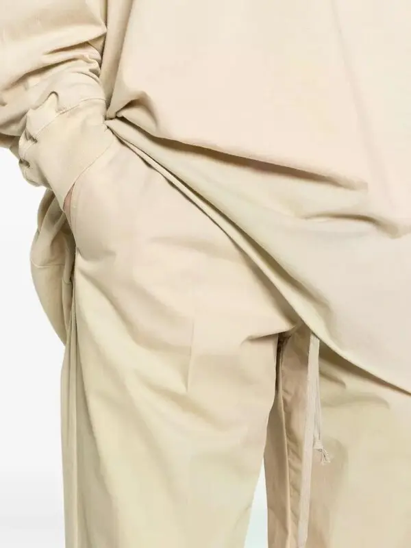 Rick Owens Dietrich Drawstring Trousers - Neutrals