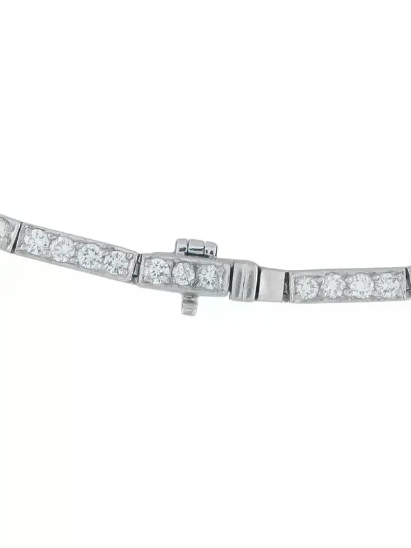 LB EXCLUSIVE Platinum Diamond And Opal Necklace