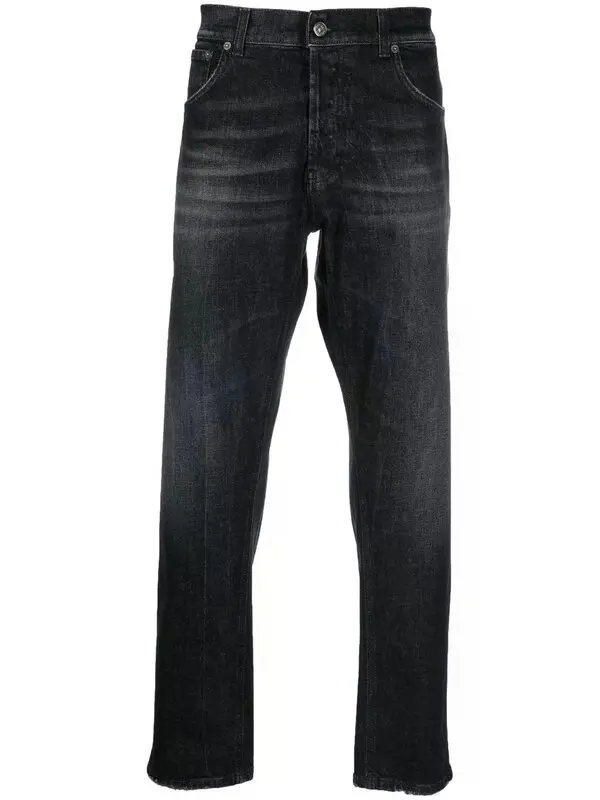DONDUP Low-rise Straight-leg Jeans