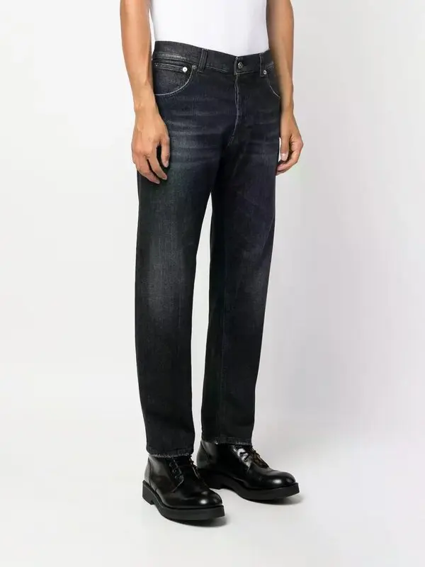 DONDUP Low-rise Straight-leg Jeans