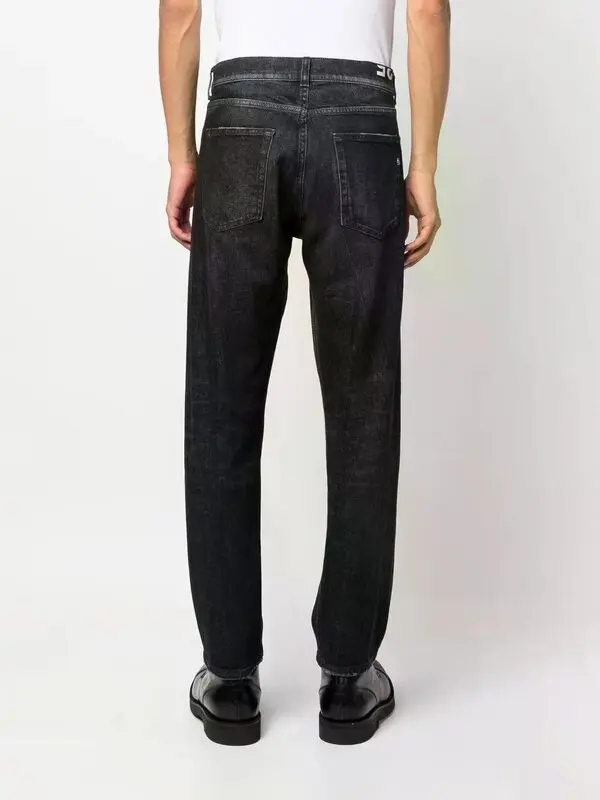 DONDUP Low-rise Straight-leg Jeans