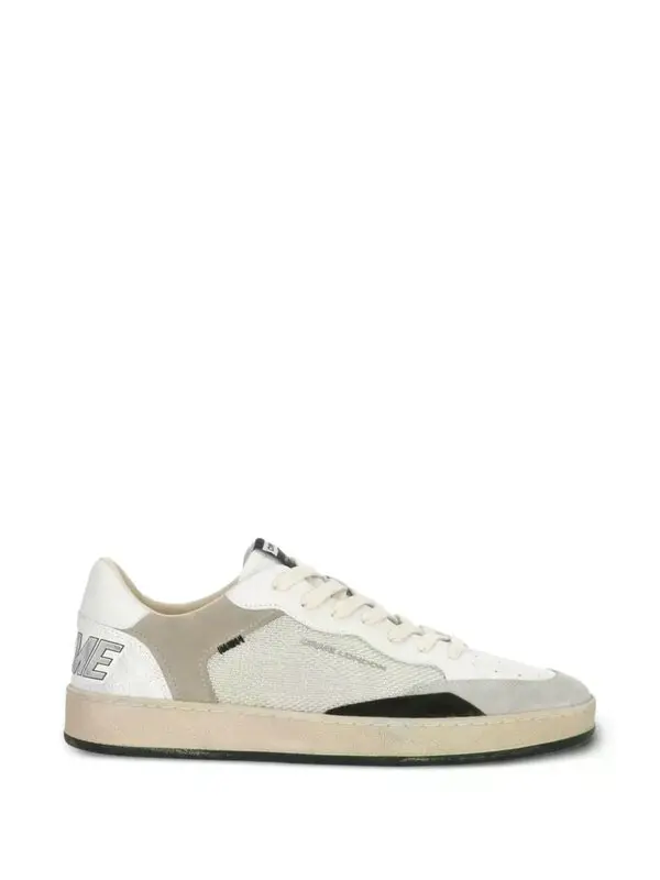 CRIME LONDON Panelled Leather Sneakers