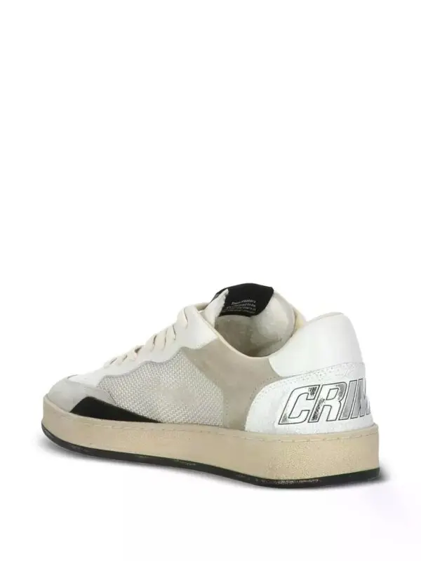 CRIME LONDON Panelled Leather Sneakers