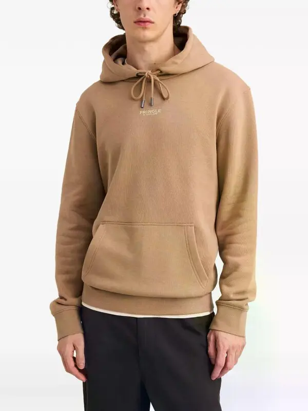 Pringle Of Scotland Drawstring Hood Jumper - Neutrals
