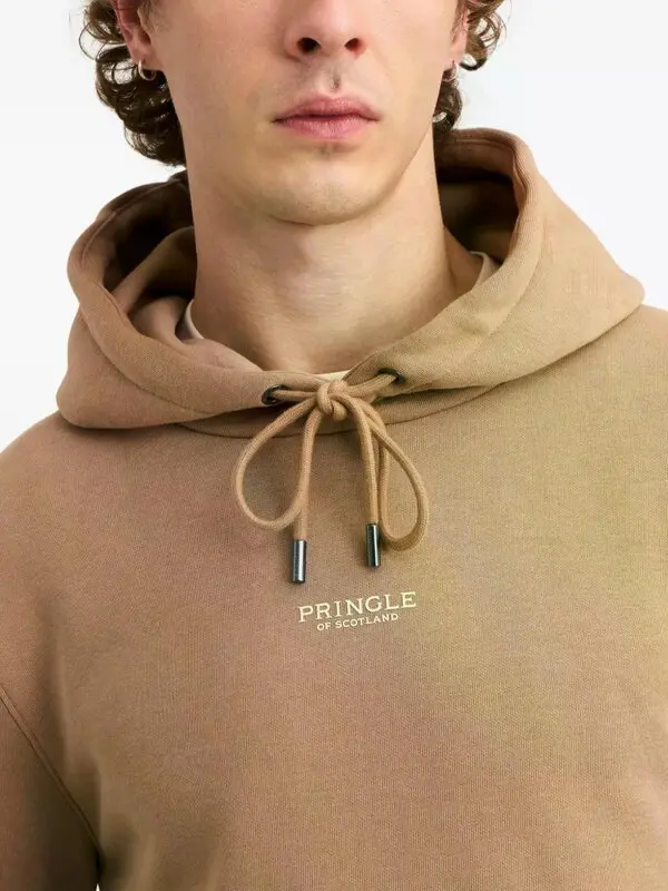 Pringle Of Scotland Drawstring Hood Jumper - Neutrals