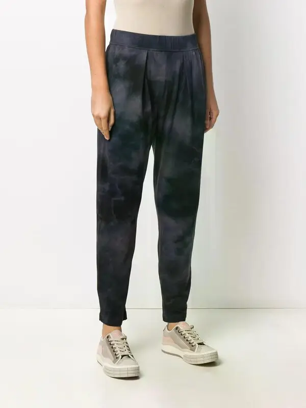 Raquel Allegra Tie-dye Cotton Sweatpants