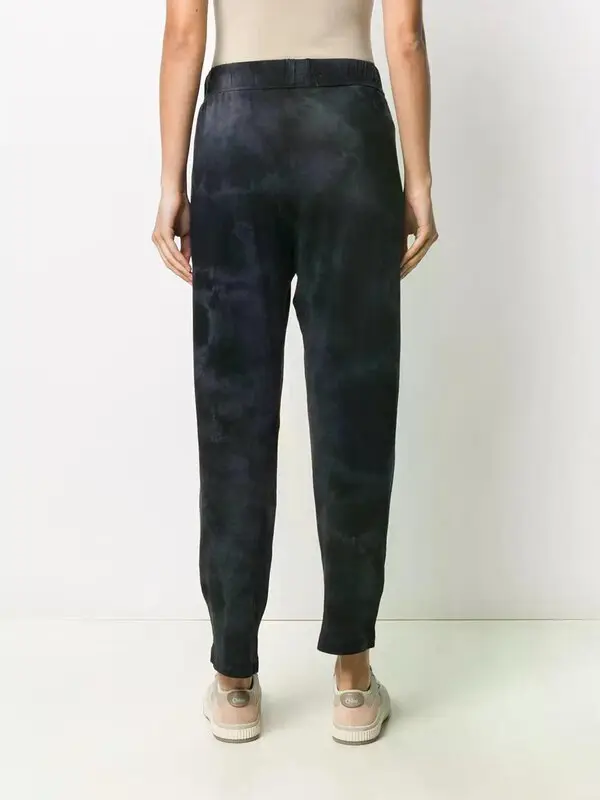 Raquel Allegra Tie-dye Cotton Sweatpants