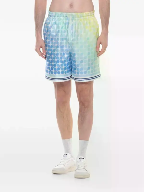 Casablanca Patterned Shorts