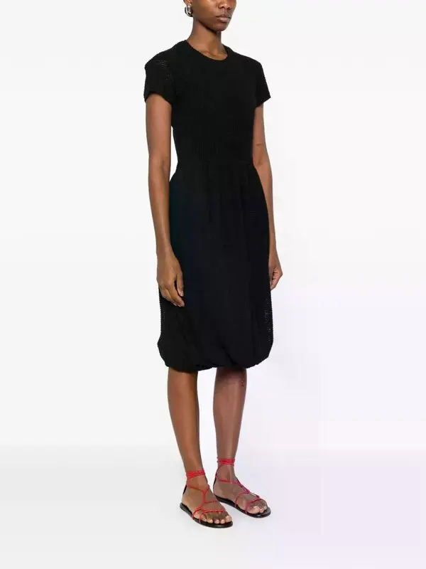 JIL SANDER Textured Midi Dress