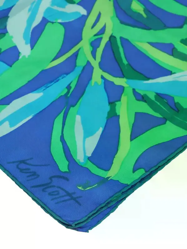 KEN SCOTT Flower-patterned Scarf