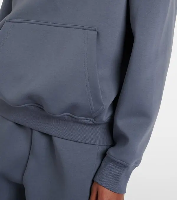 Adidas By Stella McCartney Half-zip Hoodie With Drawstring Hood