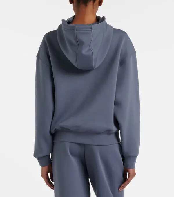 Adidas By Stella McCartney Half-zip Hoodie With Drawstring Hood