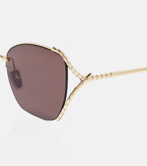 BVLGARI Serpenti Viper Rectangular Sunglasses