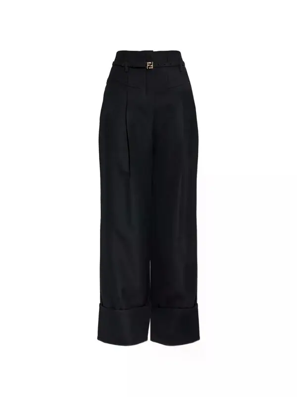 Fendi Poudre Wool Trousers