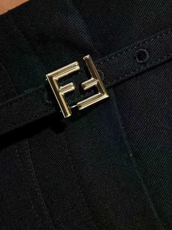 Fendi Poudre Wool Trousers