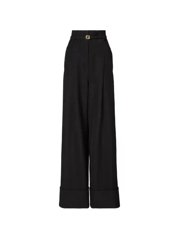 Fendi Poudre Wool Trousers