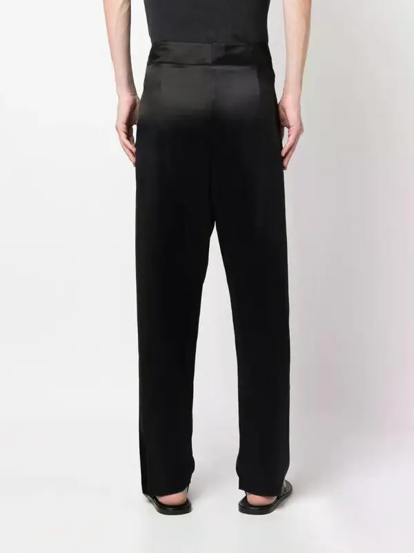 Saint Laurent Buttoned Tapered Trousers