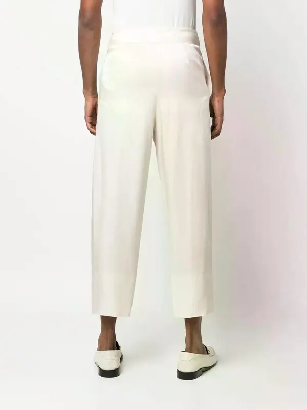 Saint Laurent Buttoned Slim Trousers
