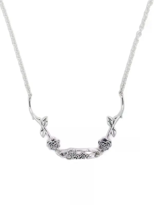 STOLEN GIRLFRIENDS CLUB Rose-pin Necklace - Silver