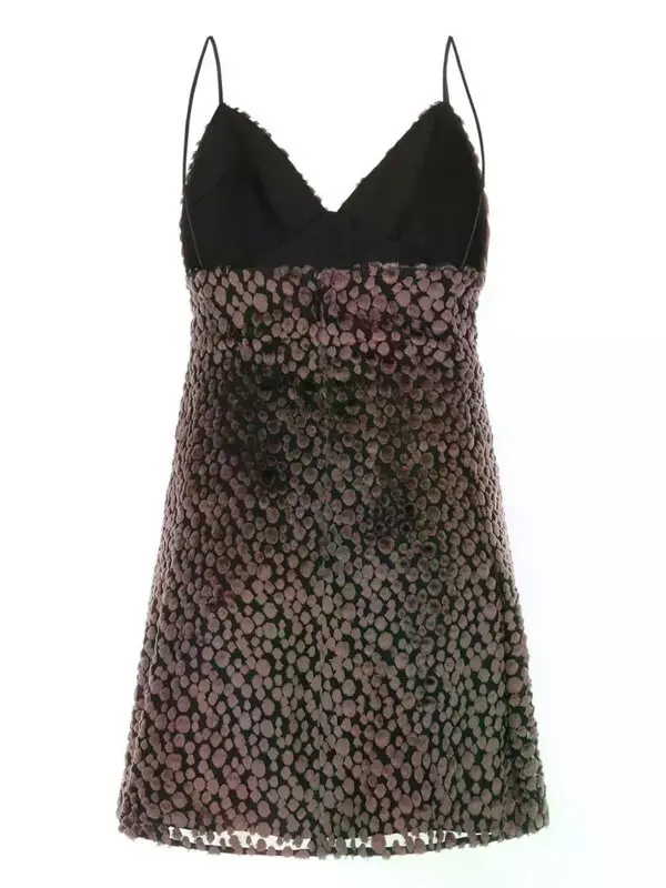 Saint Laurent Velvet Mini Dress