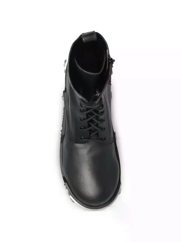 Balenciaga Bulldozer" Lace-up Platform Boots