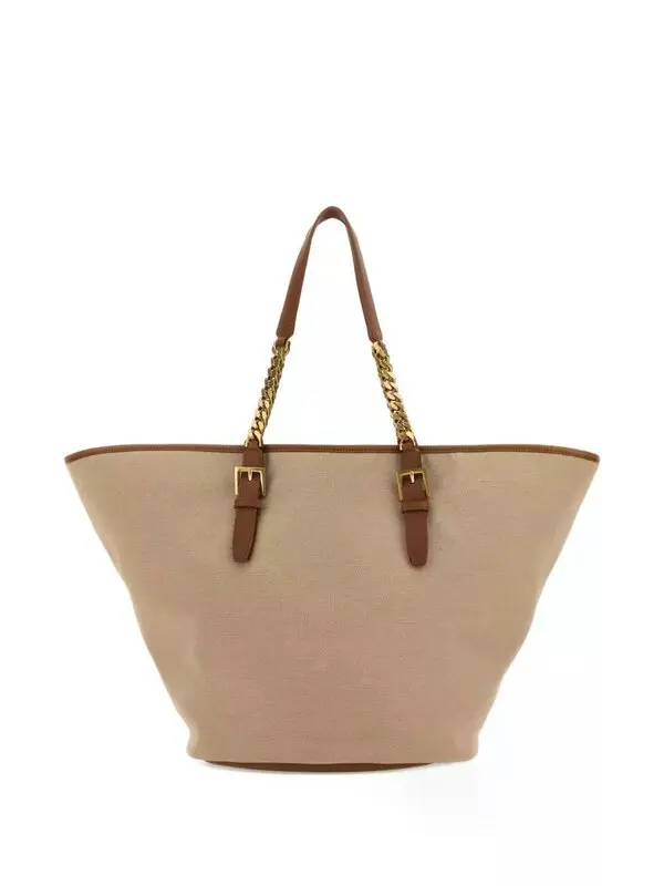 Saint Laurent Panier Tote Bag With Chain Detail