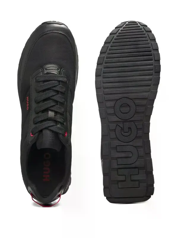 Hugo Logo Detail Lace-up Sneakers
