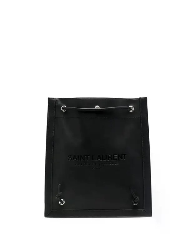 Saint Laurent Universite Flat Crossbody Bag - Black