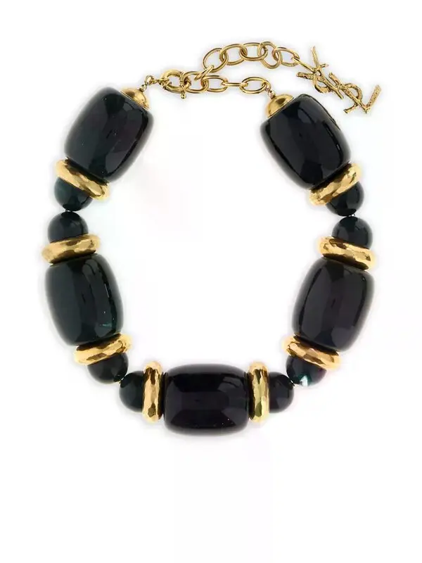 Saint Laurent Beaded Necklace