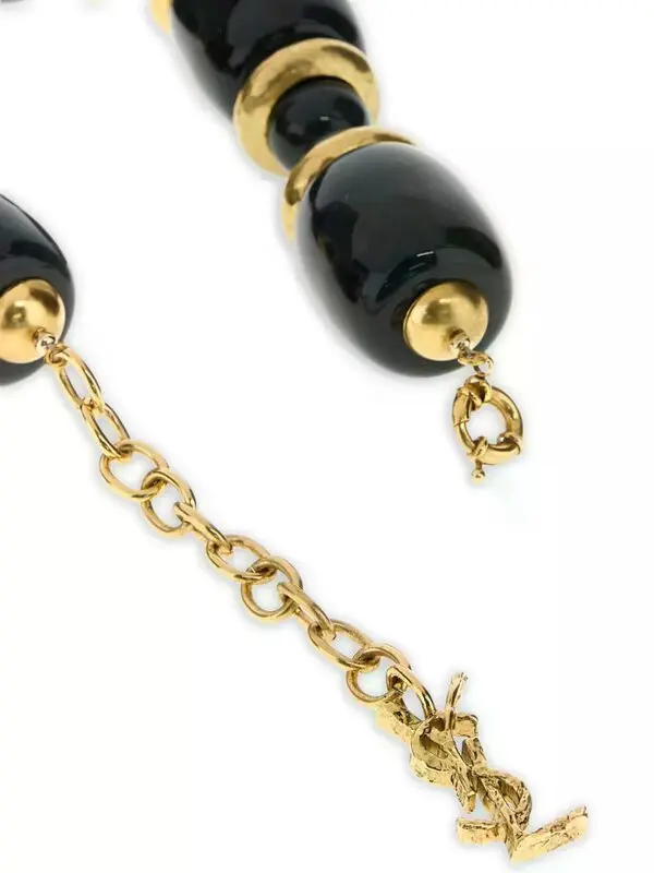Saint Laurent Beaded Necklace