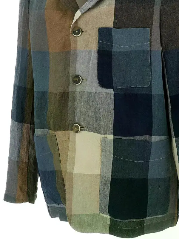 Barena Venezia Checkered Patch-pocket Jacket