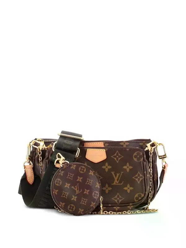 LOUIS VUITTON Multi Pochette Accessories Monogram Canvas Crossbody Bag