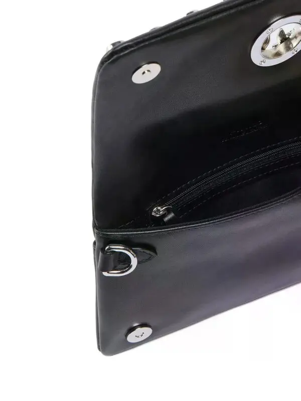 Pinko Eyelet Logo Crossbody Bag