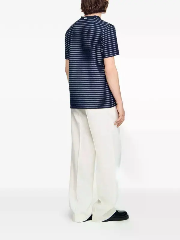 Sandro Striped T-shirt - Black