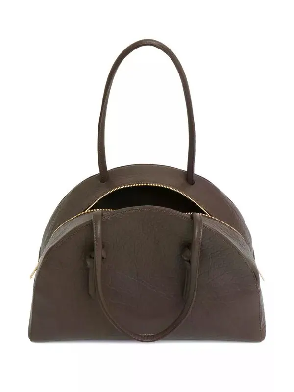 MANSUR GAVRIEL Fortuna Bowling Tote Bag - Brown