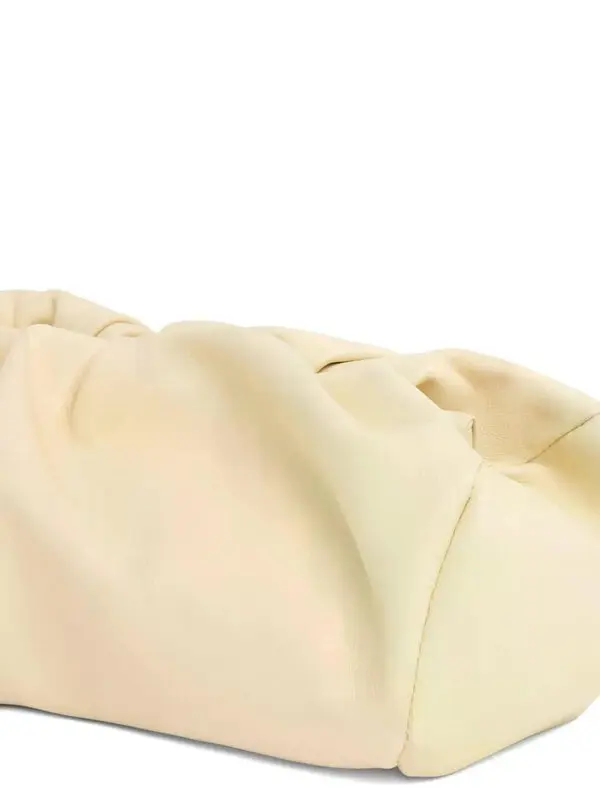 MANSUR GAVRIEL Cloud Ruched Clutch - Neutrals