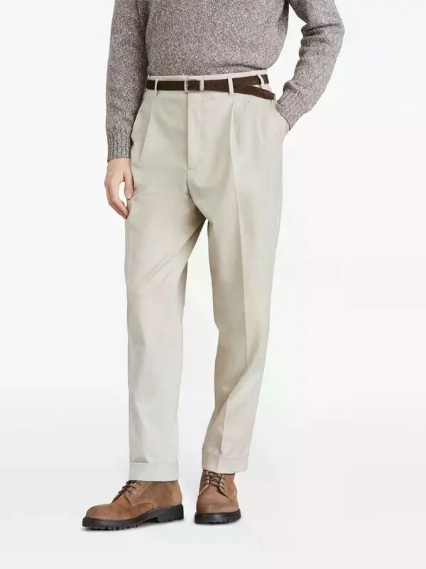 Brunello Cucinelli Pleat-detailing Tapered Trousers